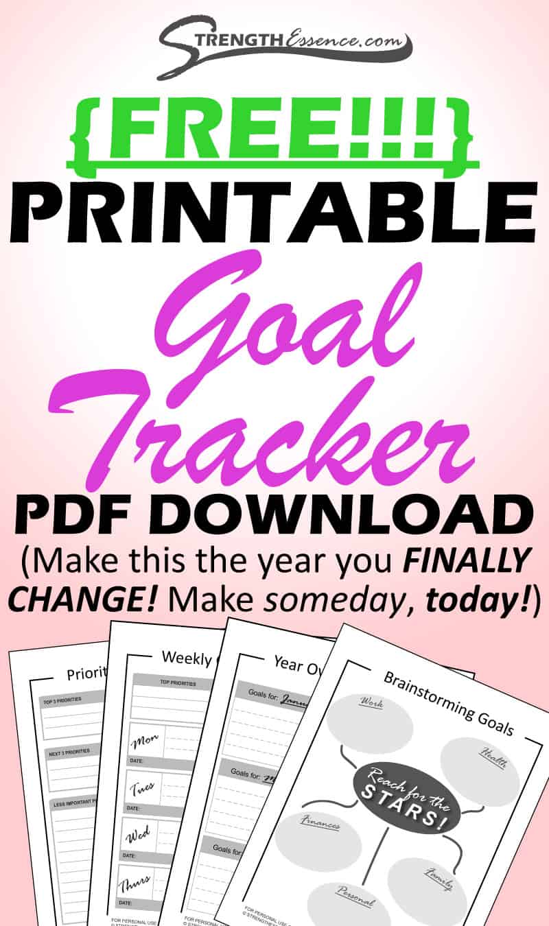 free-printable-goal-tracker-pdf - Strength Essence