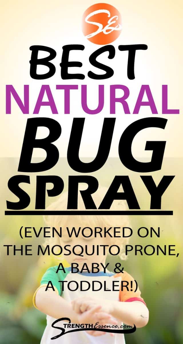 THE BEST Natural Bug Spray (Safe for Babies & Toddlers Too!) - Strength ...